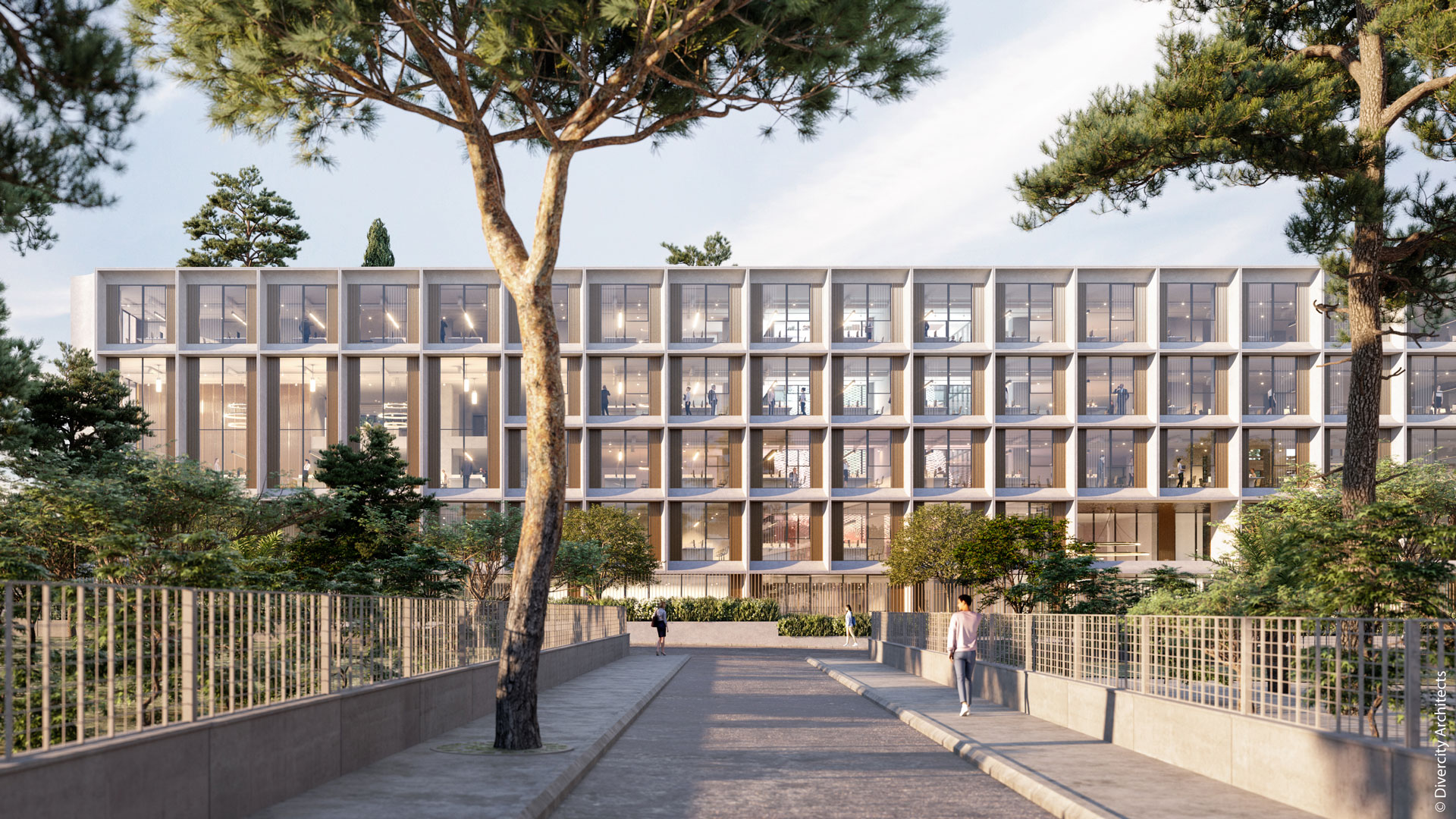 The Yard Office Buildings — Divercity Architects